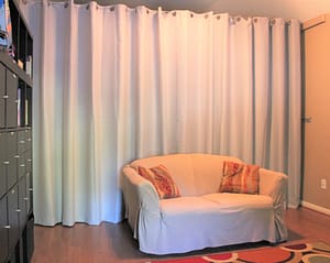 Curtain Room Dividers: Ideas for Adding More "Rooms" to Your House ...